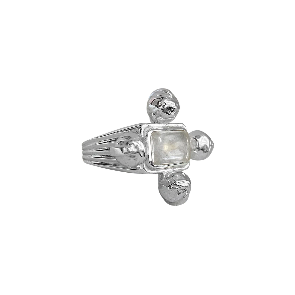 Mountain & Moon Petra Ring Silver – Hunter Store