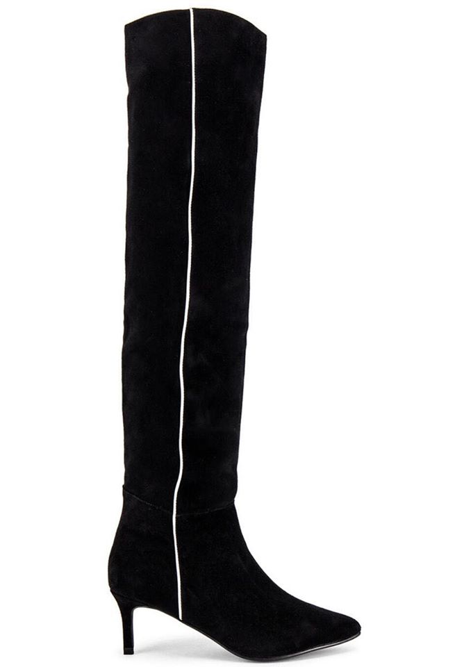 Caverley Jazzy Boot Black Suede – Hunter Store